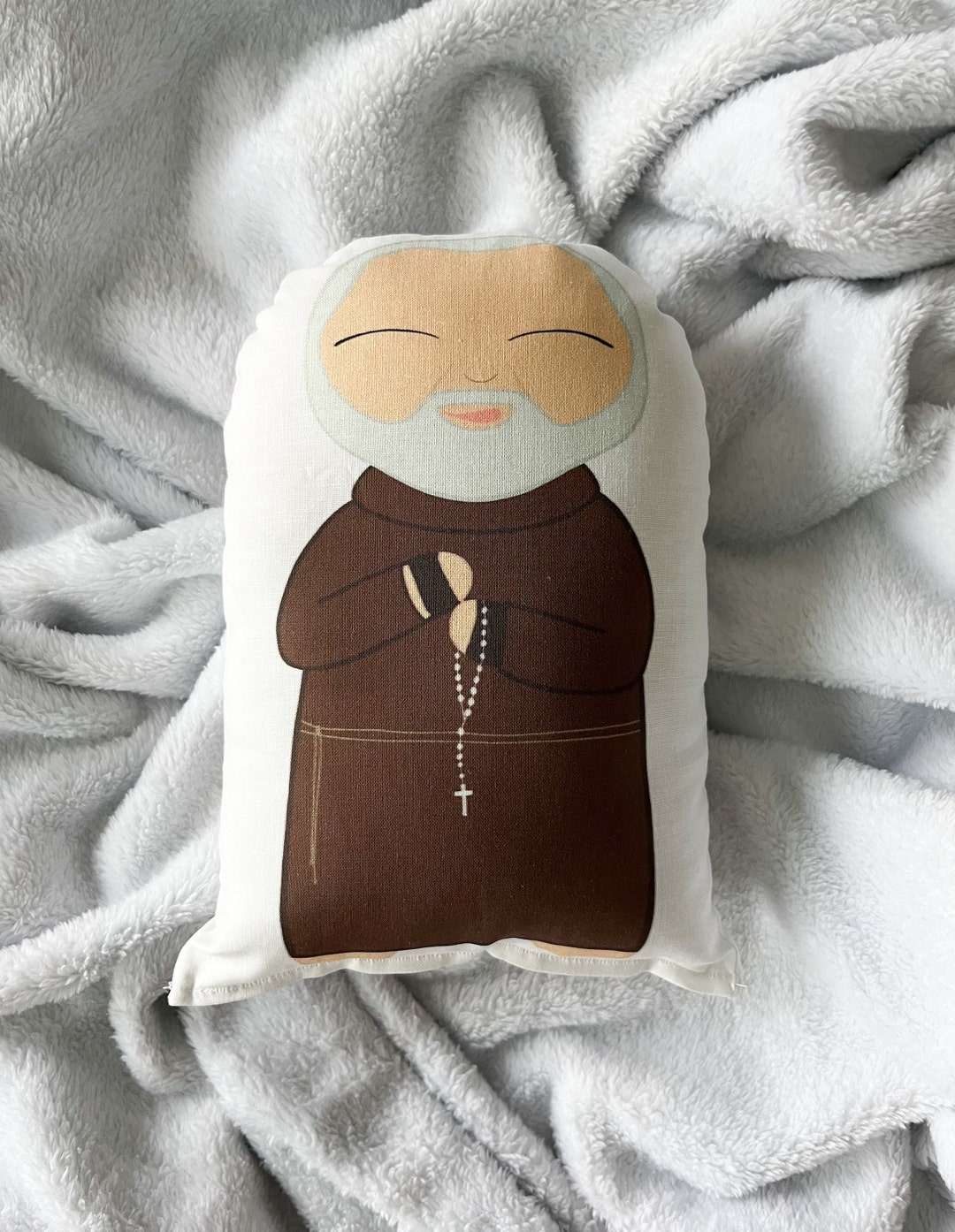 St. Padre Pio Pillow Doll - Etsy