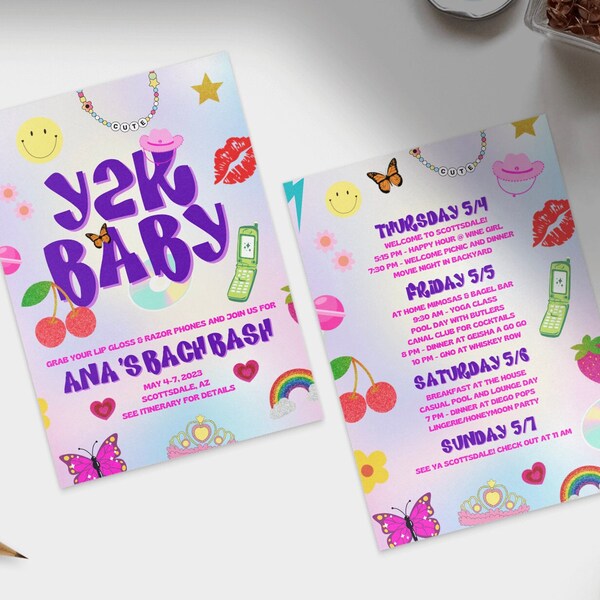 Y2k Bachelorette - Etsy