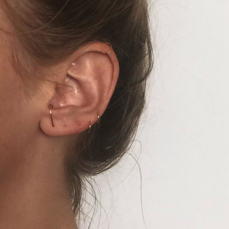 Ear Thread Earrings - Etsy
