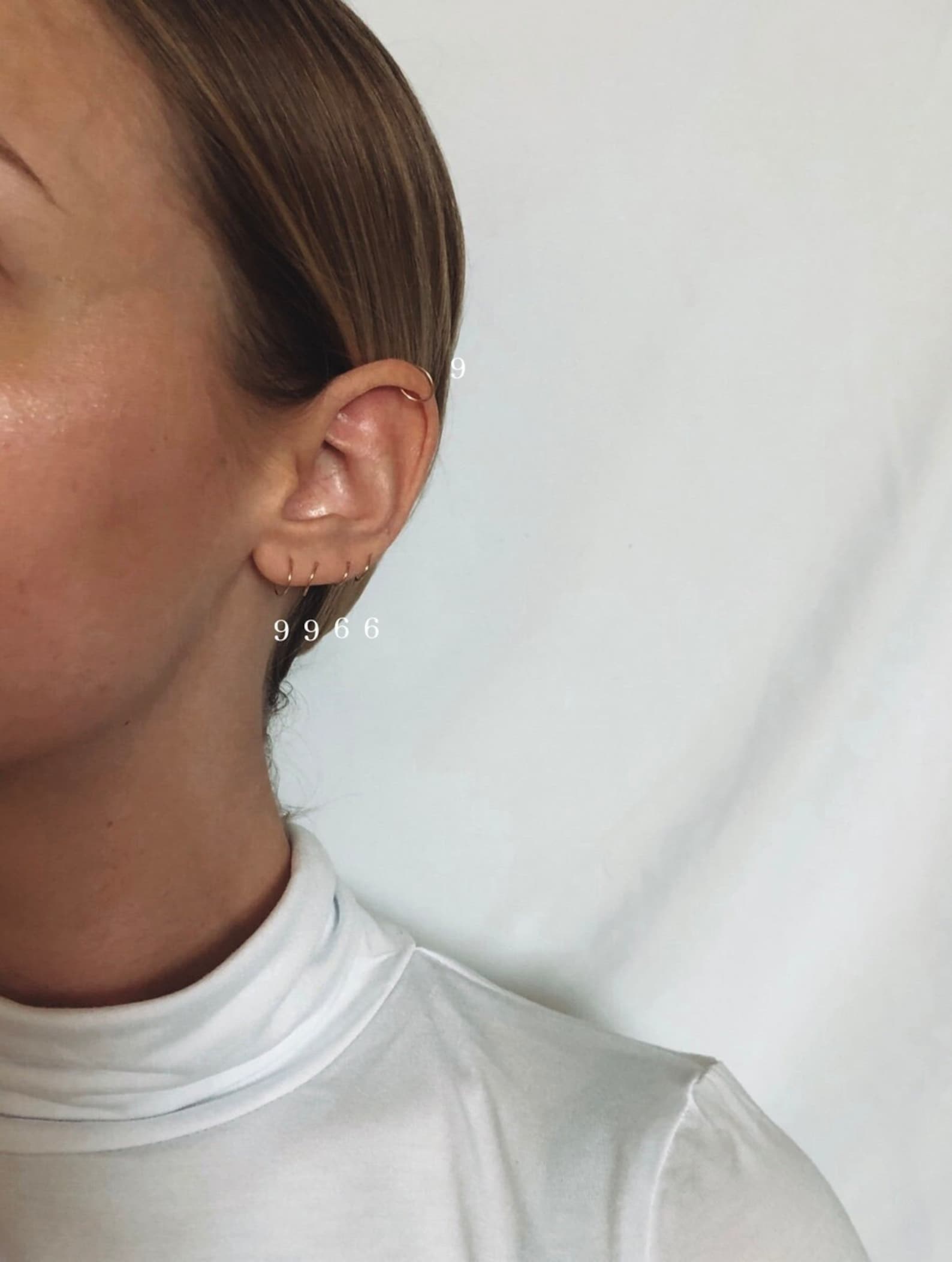 6mm Tiny Hoops Earrings / 18 or 22 Gauge / 14k Yellow or Rose - Etsy