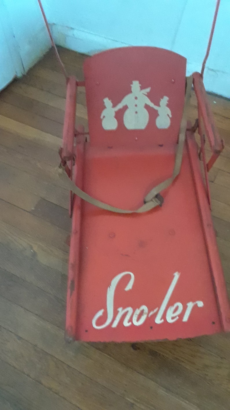 Original SNO-LER! Vintage Stroller-sled Combo, One Owner - Etsy