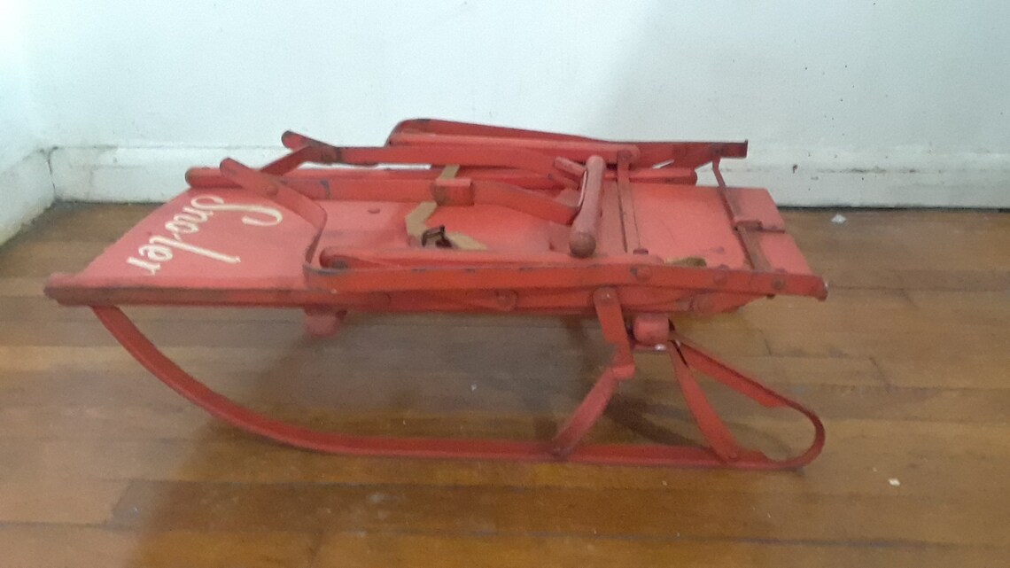 Original SNO-LER Vintage Stroller-sled Combo One Owner - Etsy