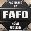 FAFO Home Security Sign - Etsy
