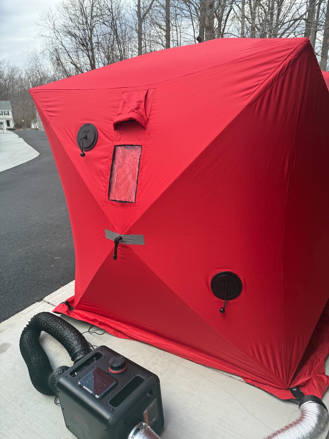 Diesel Heater Tent Port Kit – Ice Fishing, Overlanding & Camping - Etsy