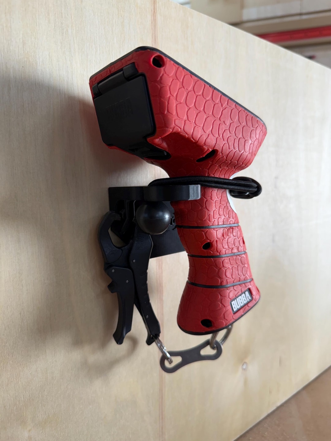 Bubba Fish Scale Holder: 3D Printed PETG Mount With Bungie - Etsy