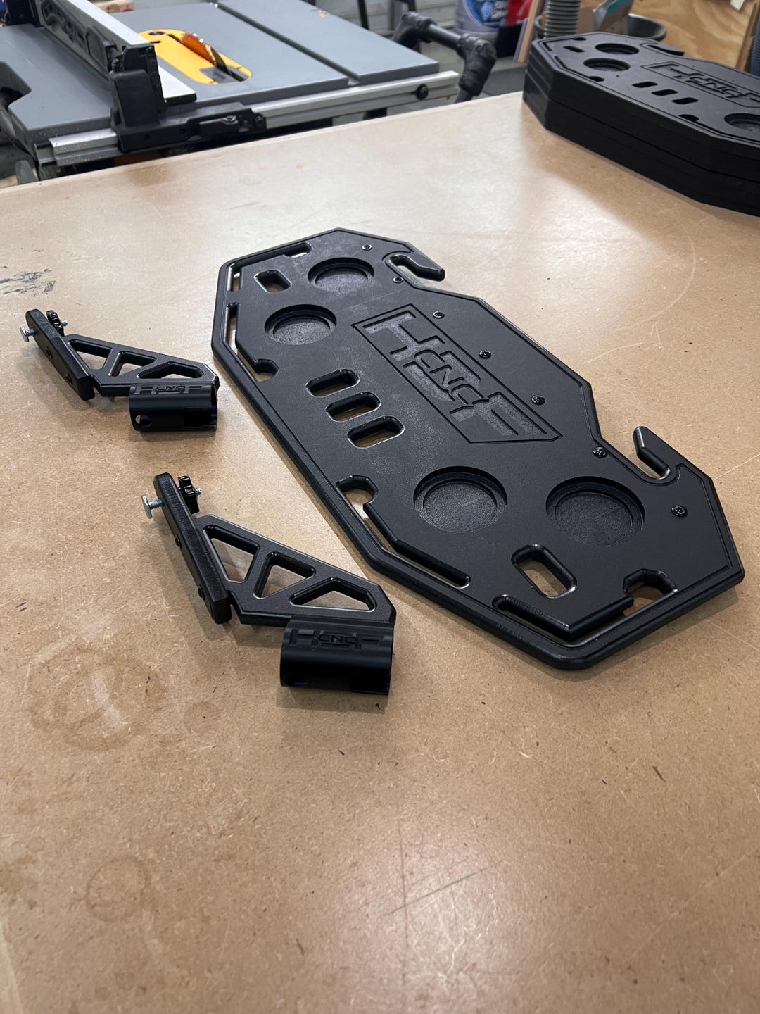 Hub Style Ice Shack Shelf/rod Holder Shelf - Etsy