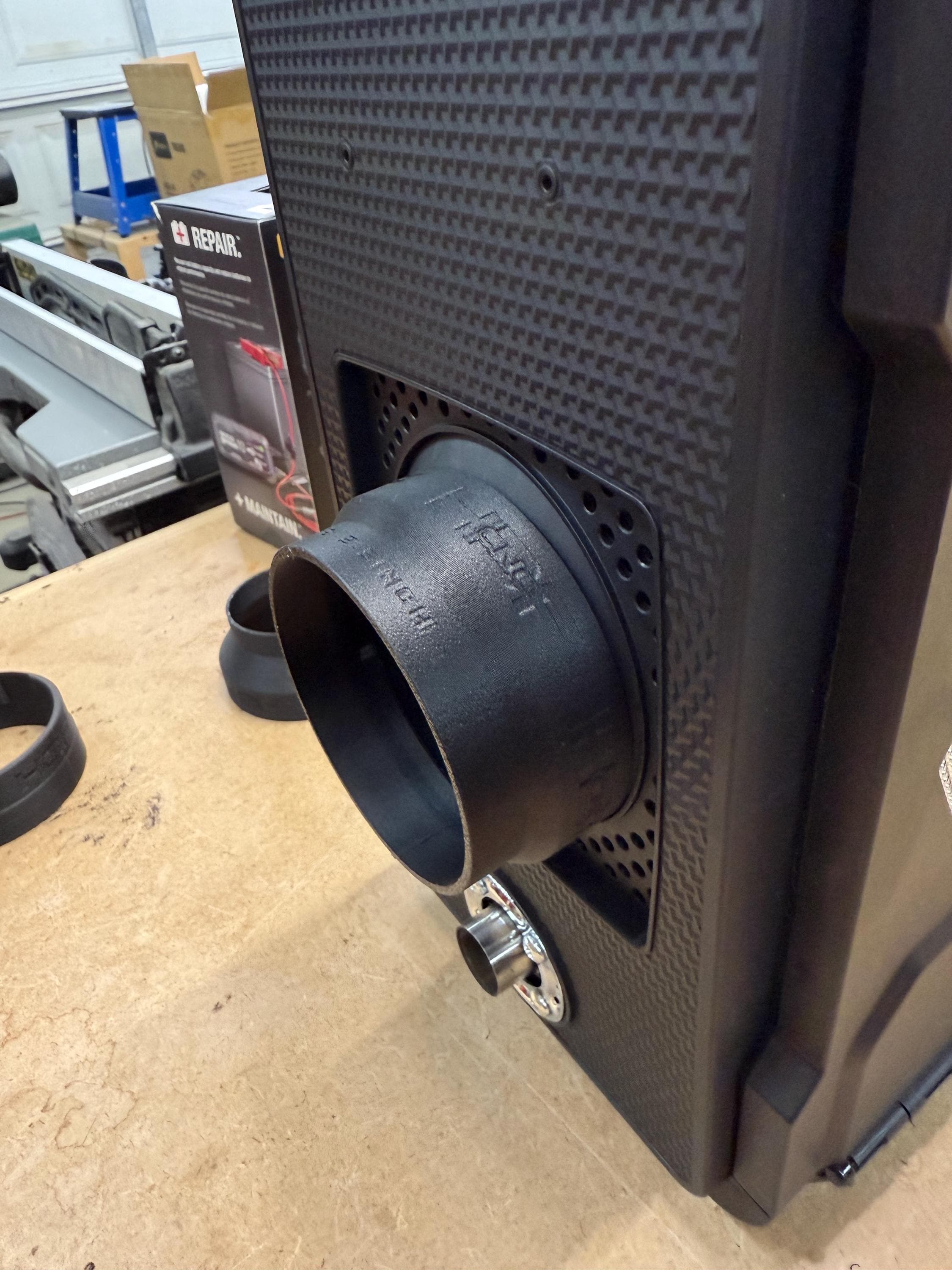 Hcalory TB2 Friction Fit Hose Adapters | PA6-CF Hot Output & PETG Air ...