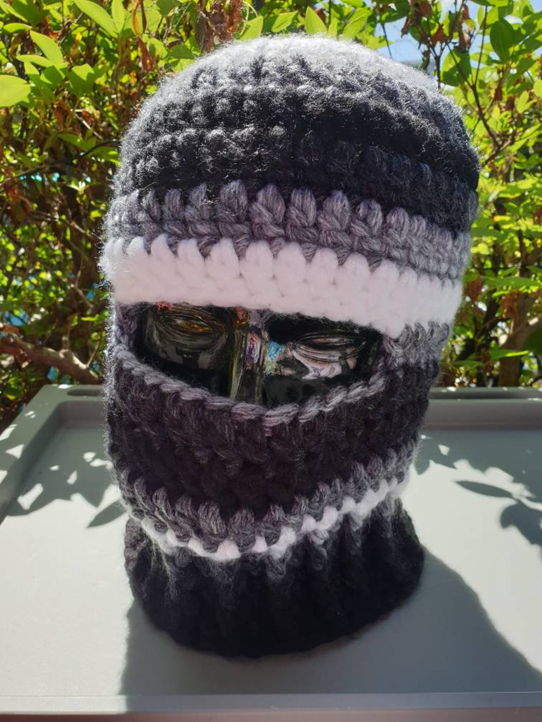 Chunky, Extra Xlarge, Unisex Crochet Ski Mask or Balaclava in ...