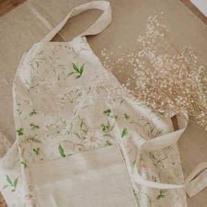 Ladies Floral Apron "spring" | Floral Apron | Gift for Her ...