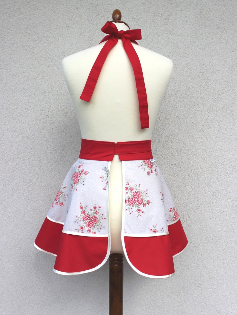 Luxury Apron ANITA Retro Apron Ladies Apronluxury | Etsy