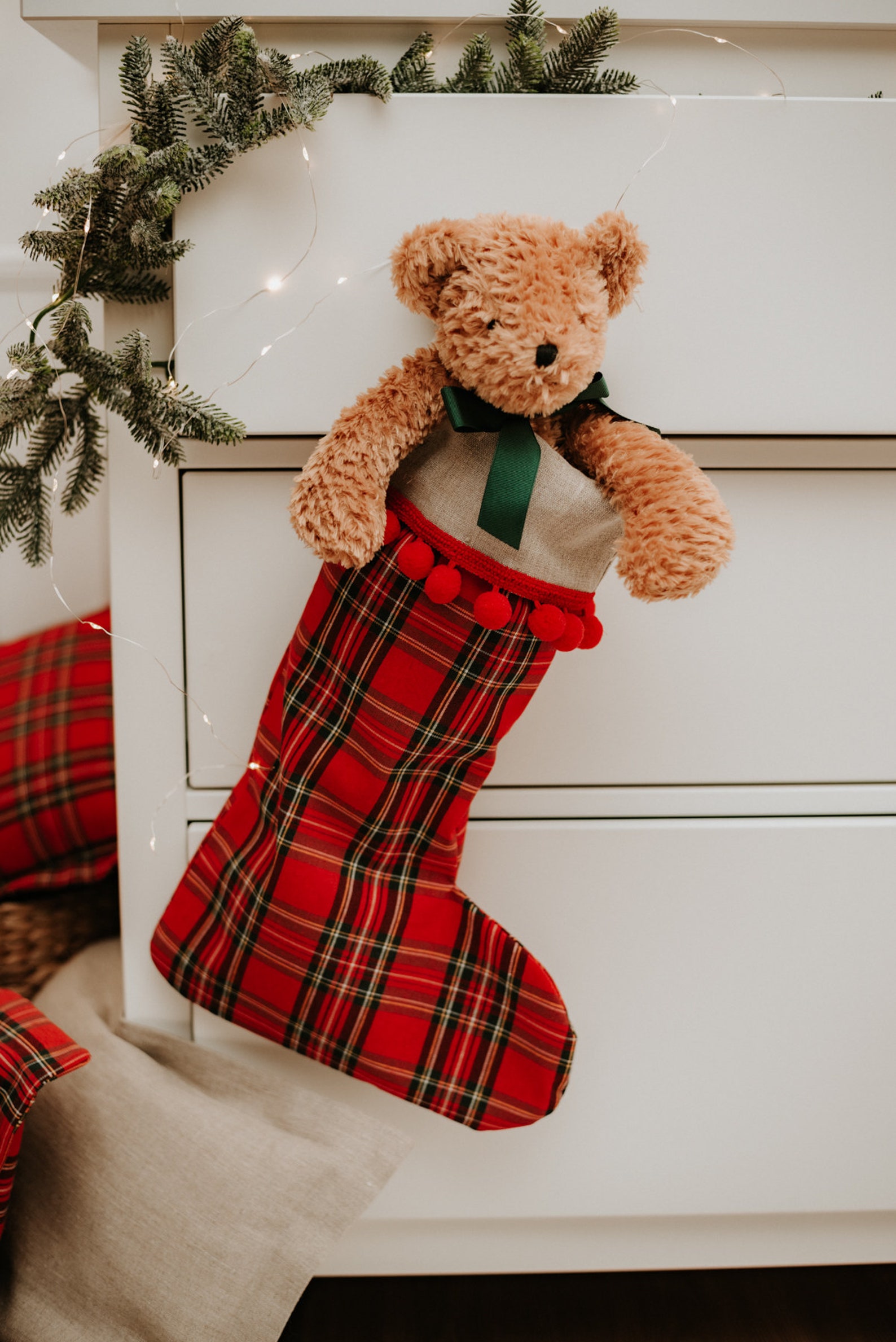 Stocking CHRISTMAS TARTAN | Christmas Decorations | Christmas Gift ...