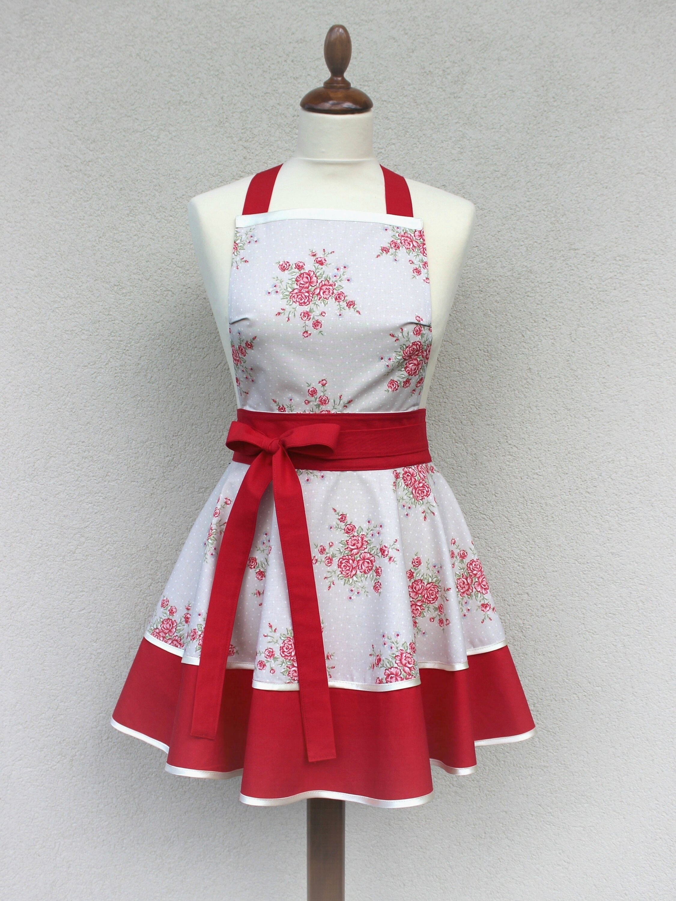 Luxury Apron ANITA Retro Apron Ladies Apronluxury | Etsy