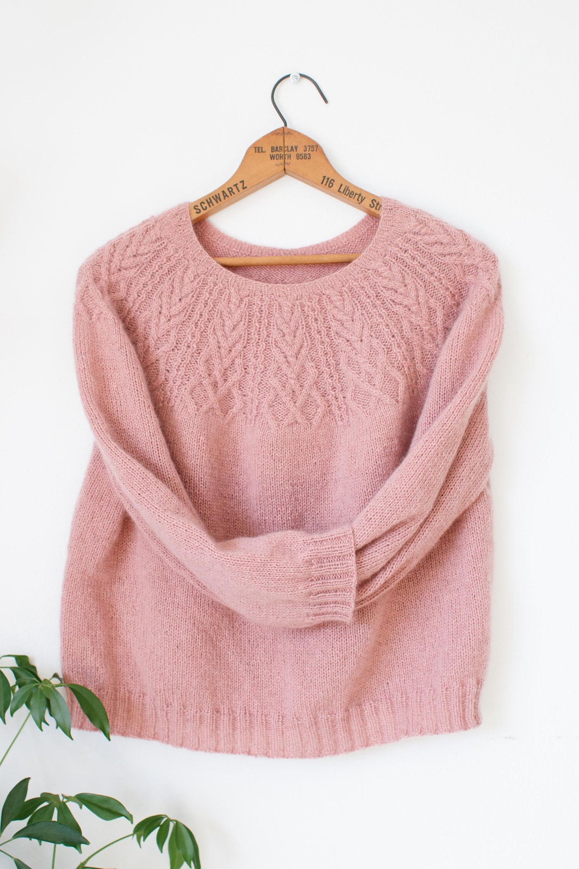 PDF Knitting Pattern - Adeline Sweater - Only Yoking - Yoke Sweater ...