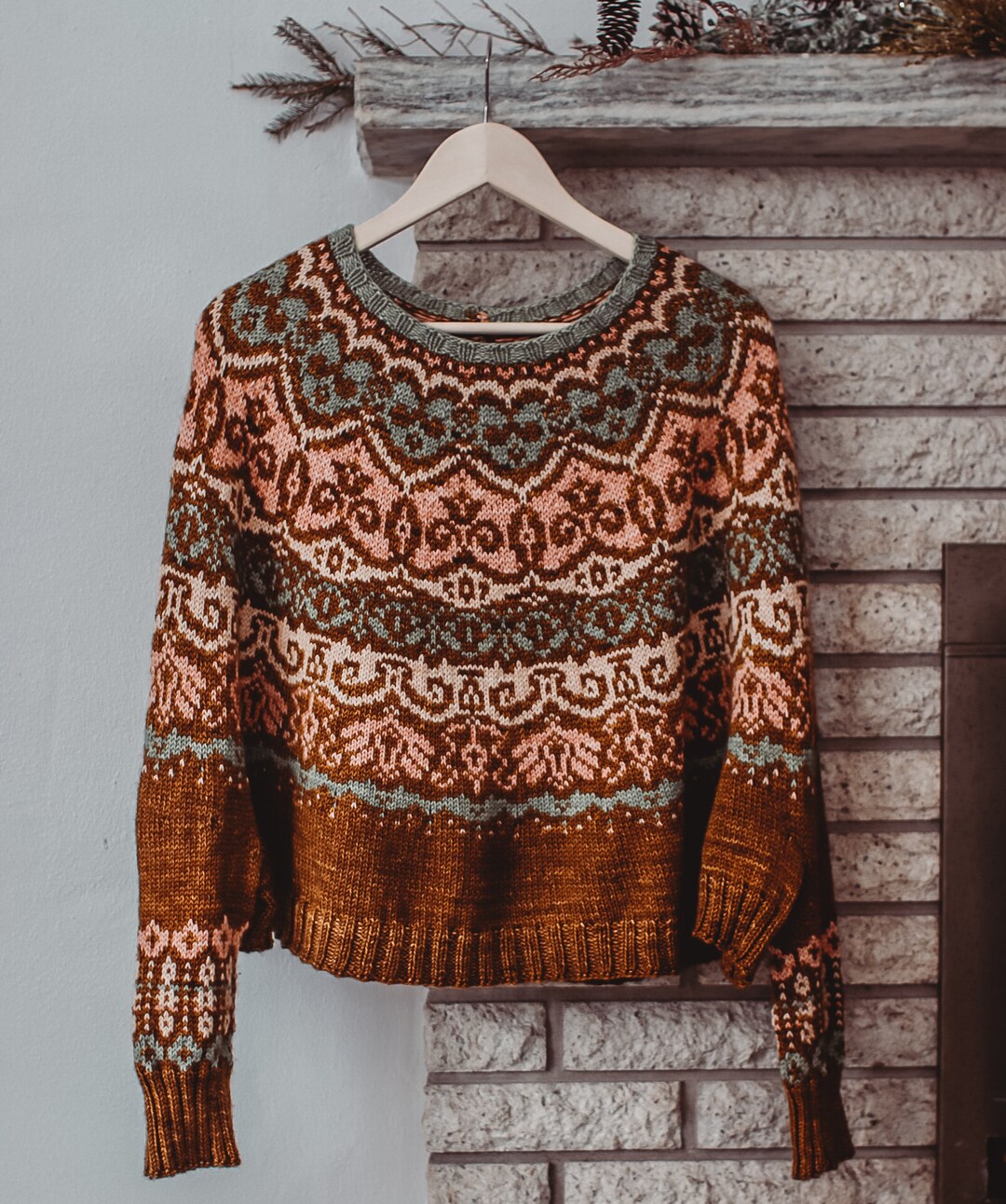 KNITTING PATTERN - Cottage Swoncho - PDF Knitting Pattern, Sweater ...