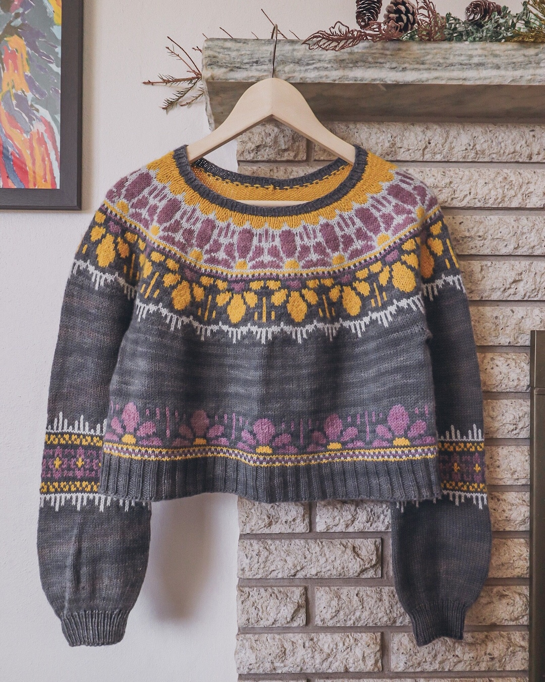 KNITTING PATTERN - Here Comes the Sun Sweater - PDF Knitting Pattern ...