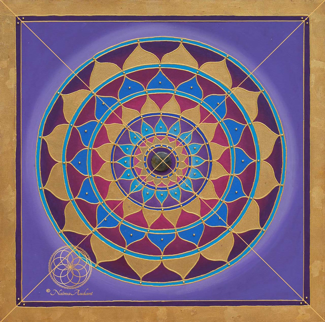 Protection Mandala - Protection Art, Mandala, Yoga Art, Sacred Geometry ...