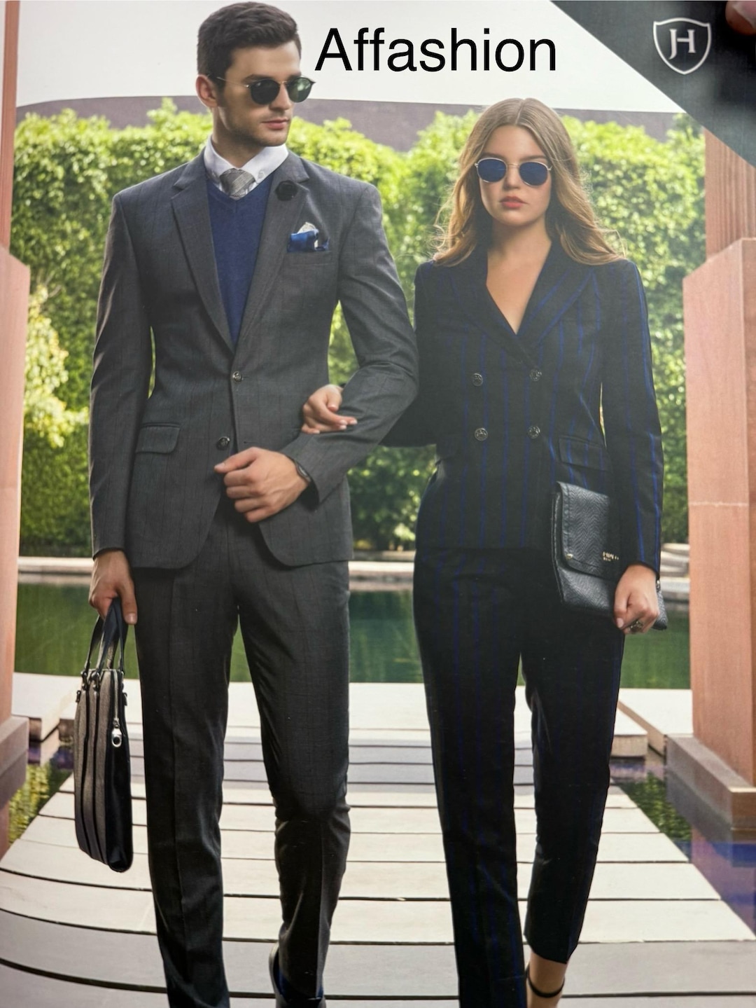 Grey Men 2 PC Suit Classic Fit Wedding Suit. Party Wear and Groom Wear ...