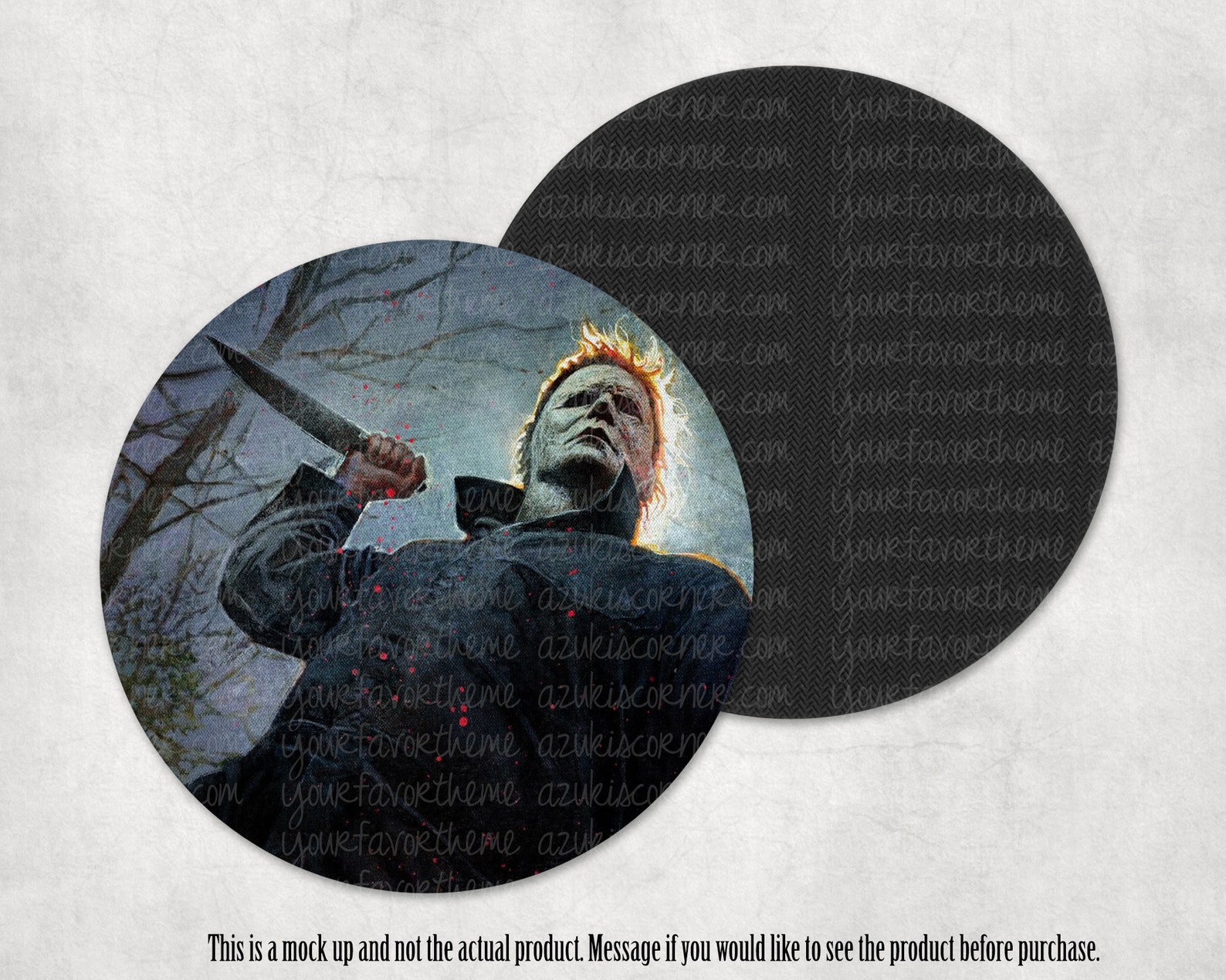 Horror Movies Car Coasters, Horror Coaster, Classic Movie Characters ...