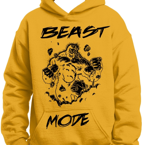 Beast Mode Hoodie - Etsy