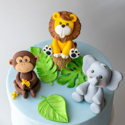 Safari Cake Topper Set - Etsy