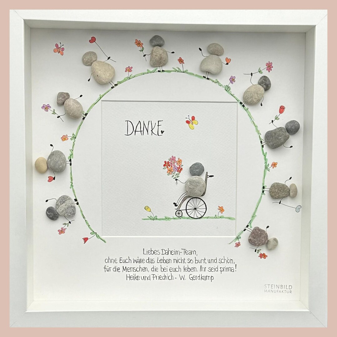 Stone Picture thank You Desired Text Personalized Wheelchair Retirement ...