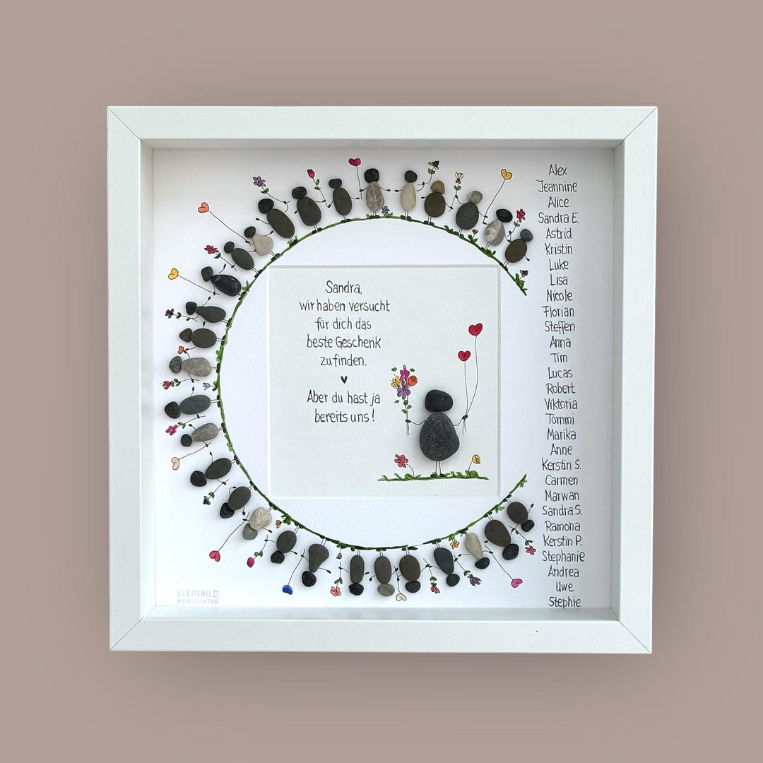 Handwritten Stone Picture - We Tried to Find the Best Gift for You ...