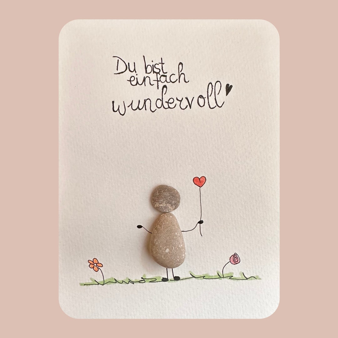 Handwritten Card You Are Simply Wonderful Lucky Charm Gift Birthday ...