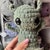 5.5” Baby Pink Alien Crochet Stuffed Animal, Cute Little Alien Plushie ...