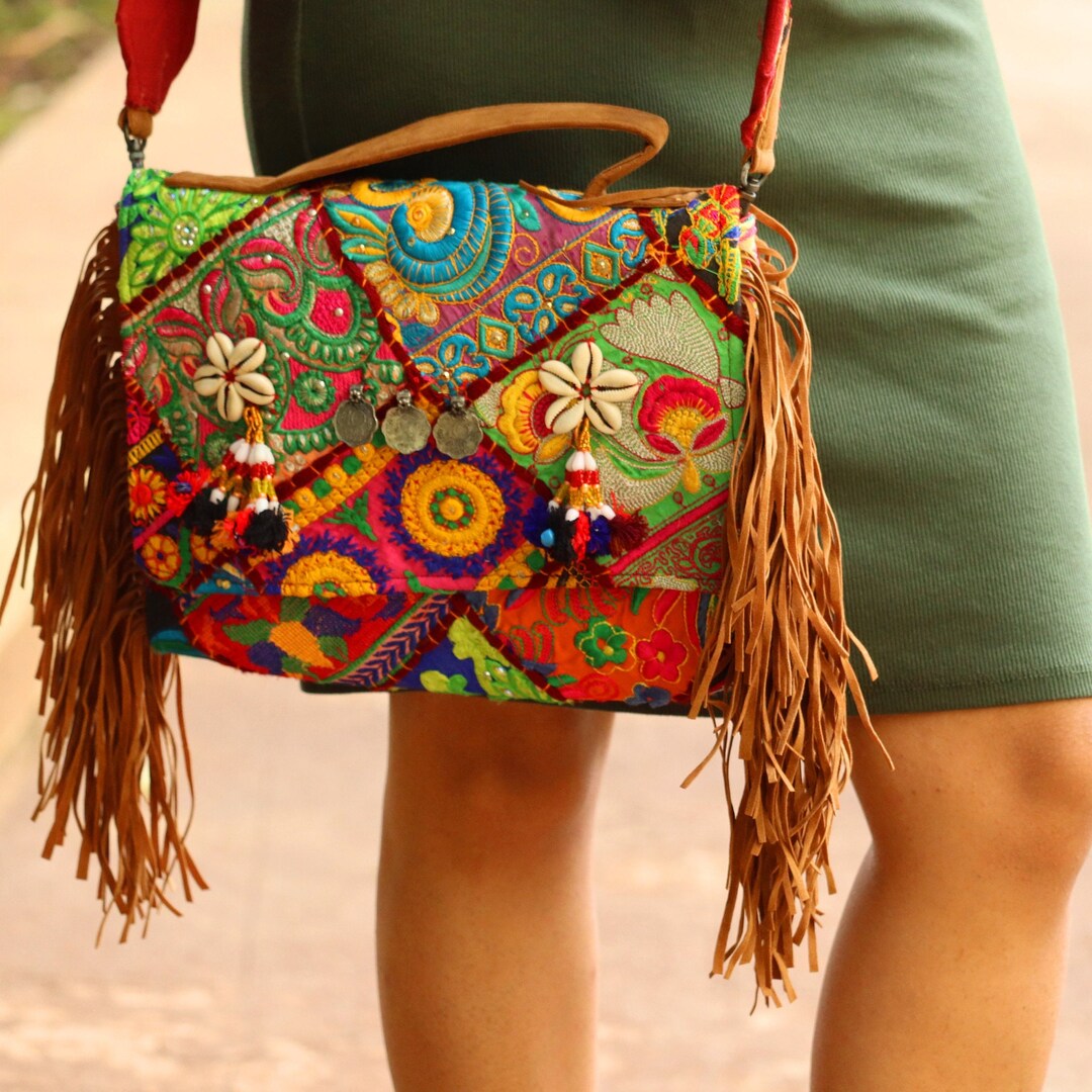 Gypsy Casual Sling Bag, Everyday Bag, Vintage Boho Crossbody Bag ...