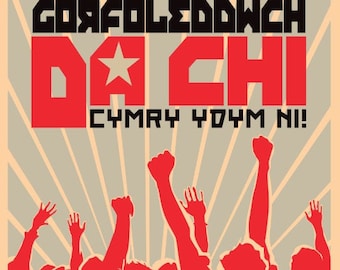 A3 I’R GAD! Poster Propaganda Cymraeg Welsh Propaganda Poster - Etsy UK