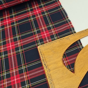 Scottish Check Fabric/checkere Fabric for Trousers/for Blazer/by Fabric ...