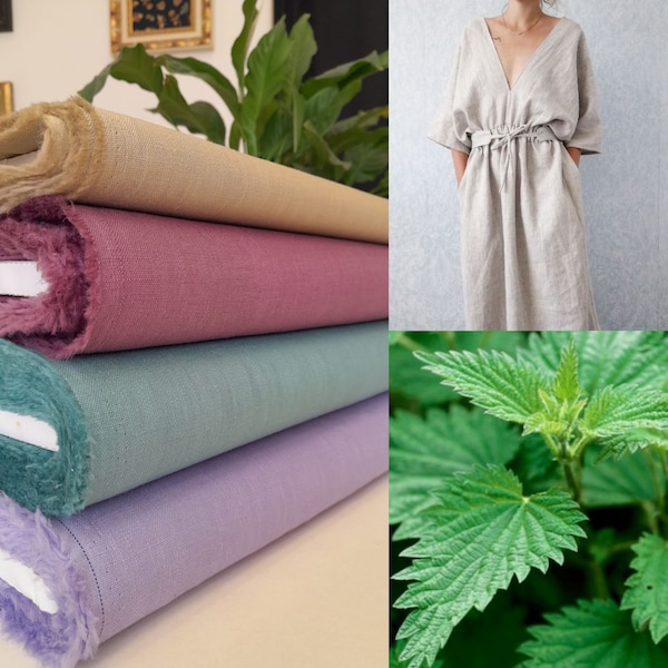 Natural Fabric - Etsy
