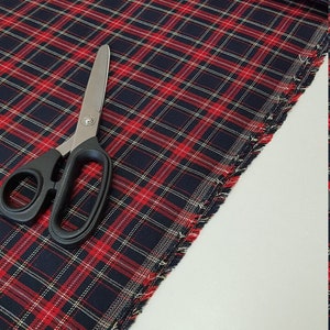 Scottish Check Fabric/checkere Fabric for Trousers/for Blazer/by Fabric ...