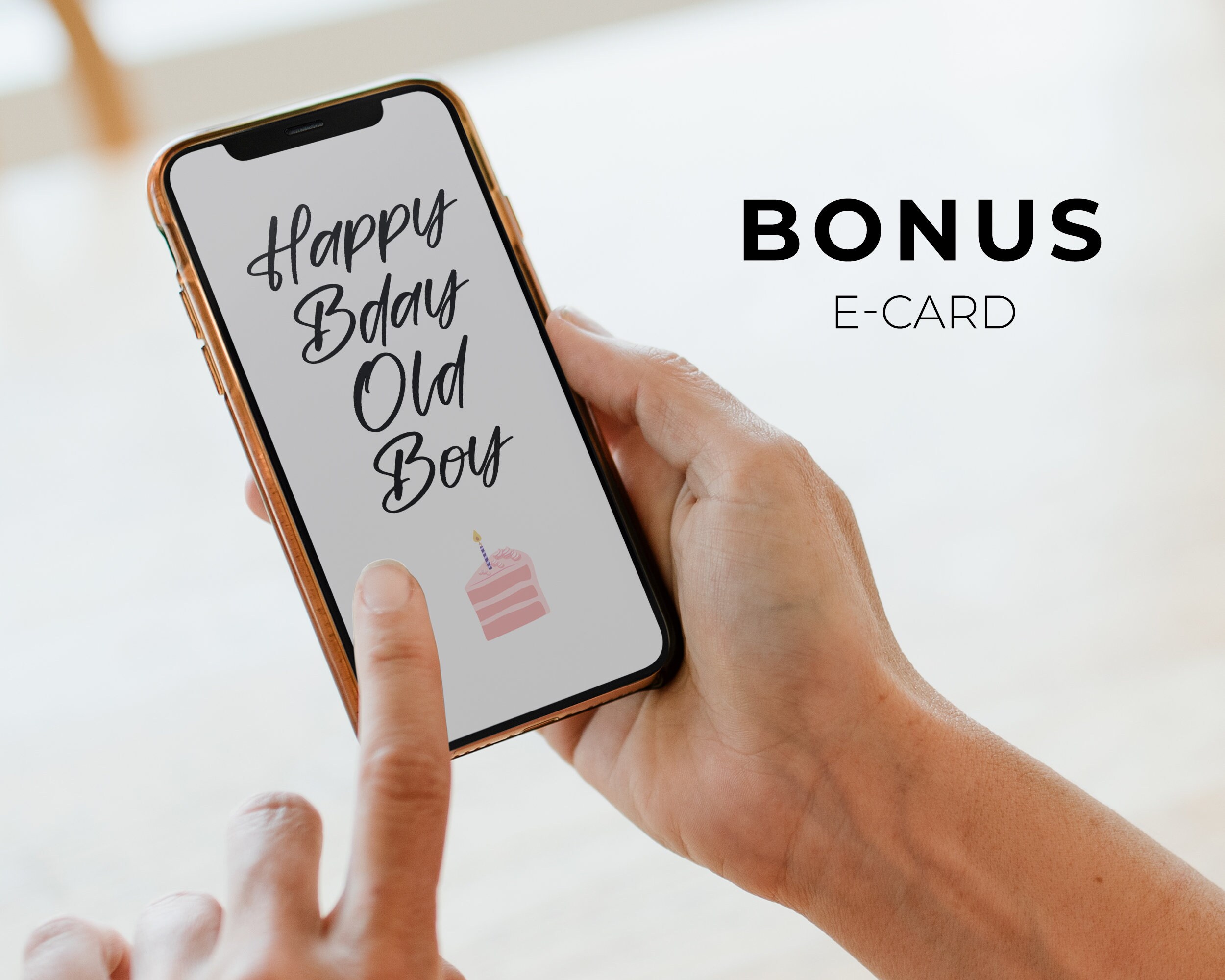 Custom Birthday Card Personalized Printable Bday Card - Etsy