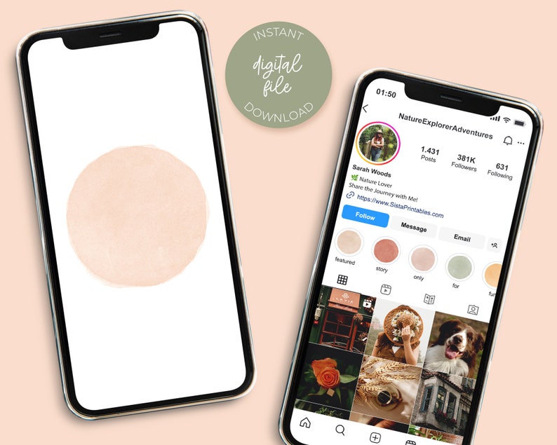 Cozy Instagram Highlight Covers Watercolor IG Story Icons Aesthetic ...
