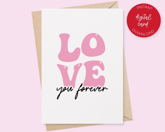 Printable Love You Forever