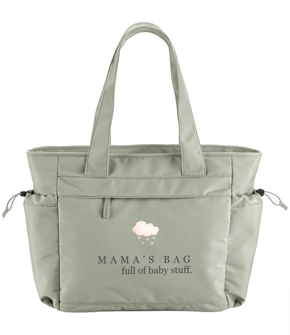 Personalised Mama's Bag, Hospital Bag, Backpack, Baby Organiser, Soft ...