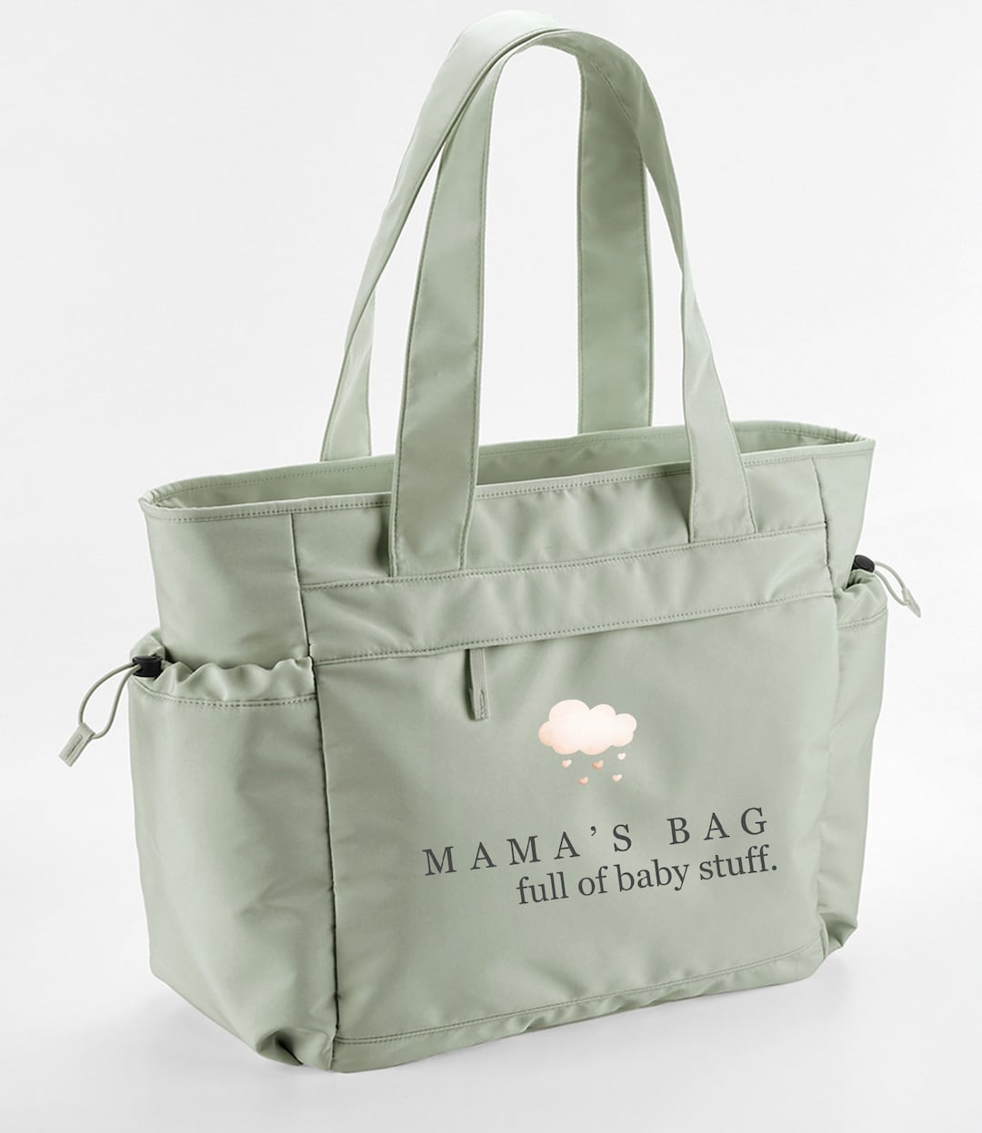 Personalised Mama's Bag, Hospital Bag, Backpack, Baby Organiser, Soft ...