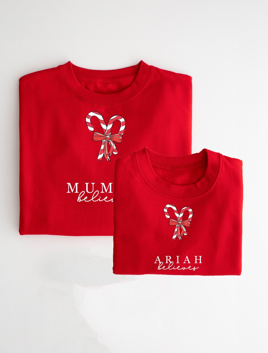 Personalised Family Matching Christmas Jumper Matching Christmas ...