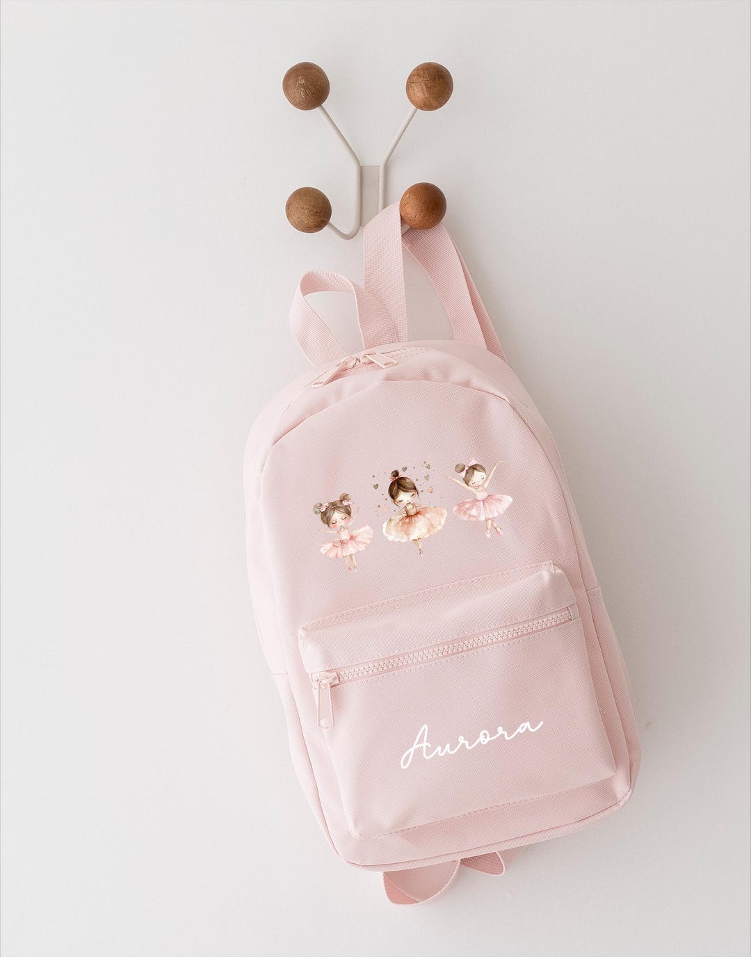 Personalised Ballerina Backpack, School Bag, Toddlers Rucksack ...