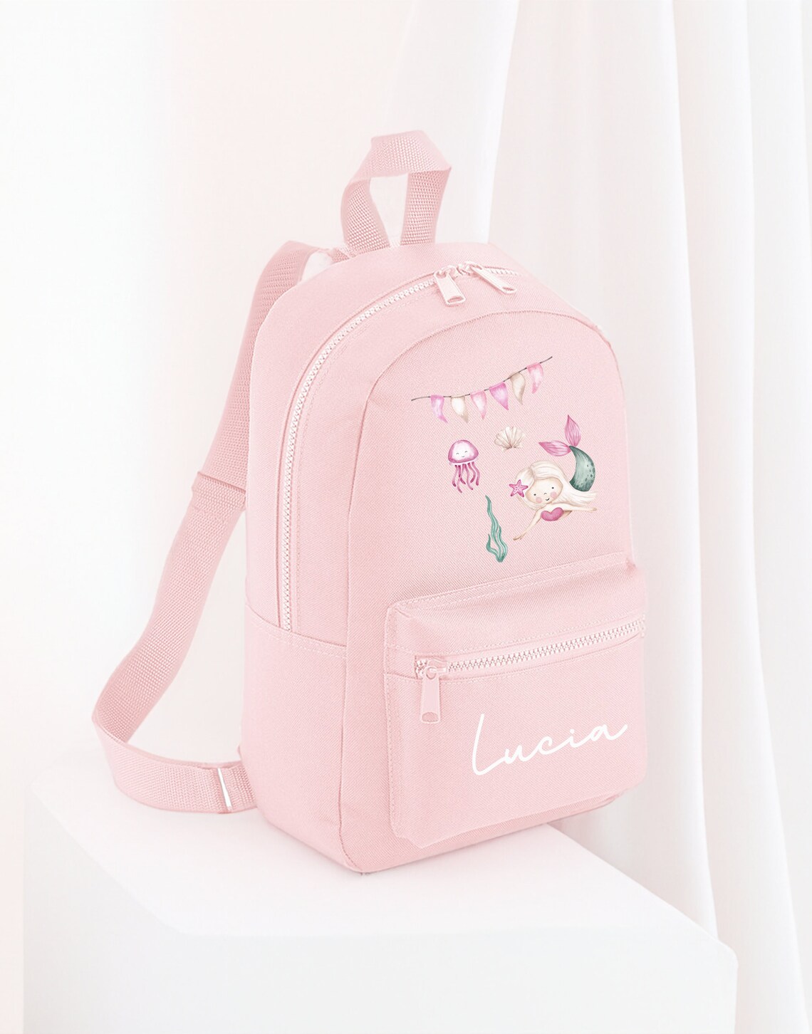 Personalised Rucksack, Mermaid Backpack, School Bag, Toddlers Rucksack ...