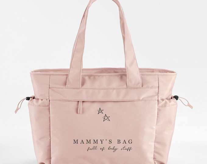 Personalised Mama Bag, Hospital Bag, Backpack, Baby Organiser ...