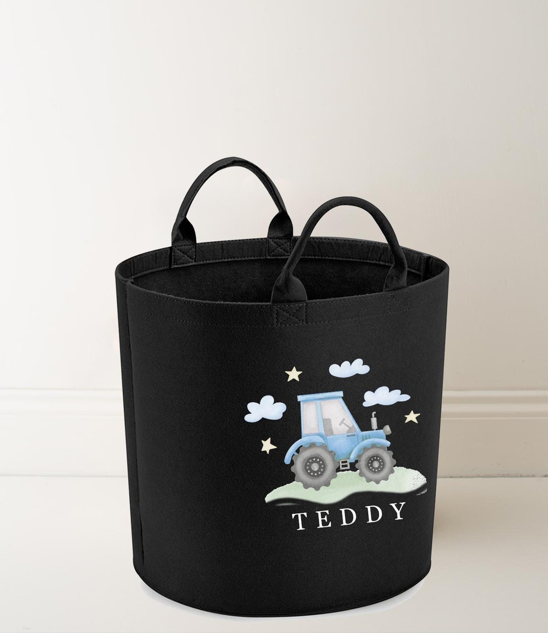 Personalised Tractor Children's Storage , Toy Tub, Storage Basket, Toy ...