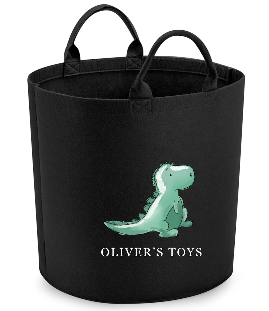 Personalised Dinosaur Toy Tub, Storage Basket, Toy Box, Baby Shower ...