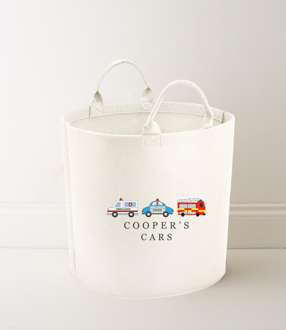 Personalised Cars Children's Storage , Toy Tub, Storage Basket, Toy Box ...