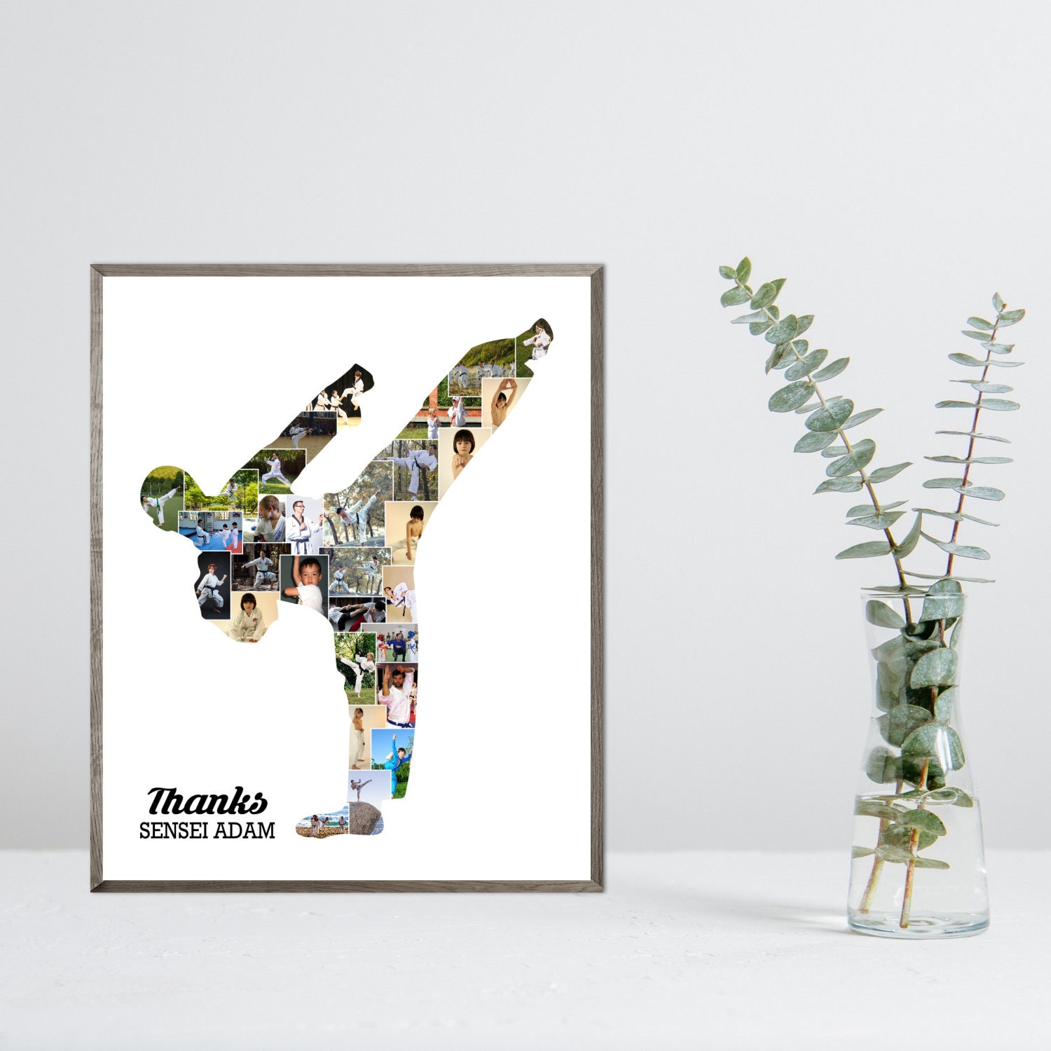 Karate Photo Collage-Judo Collage-Sensei Gift Karate-Karate | Etsy