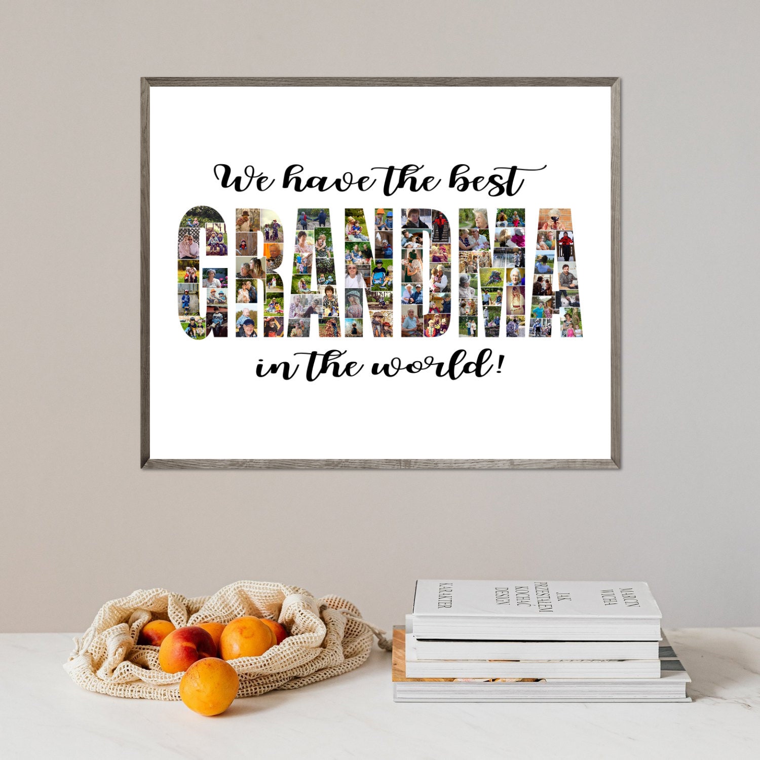 Grandma Photo Collage-grandmother Collage-grandmother Photo - Etsy