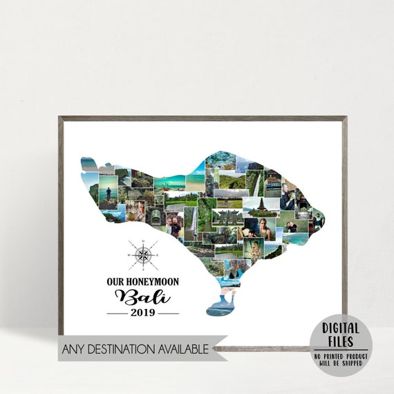 Bali Photo Collage-indonesia Collage-travel Photo - Etsy