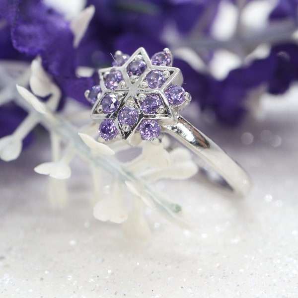 Snowflake Ring - Etsy