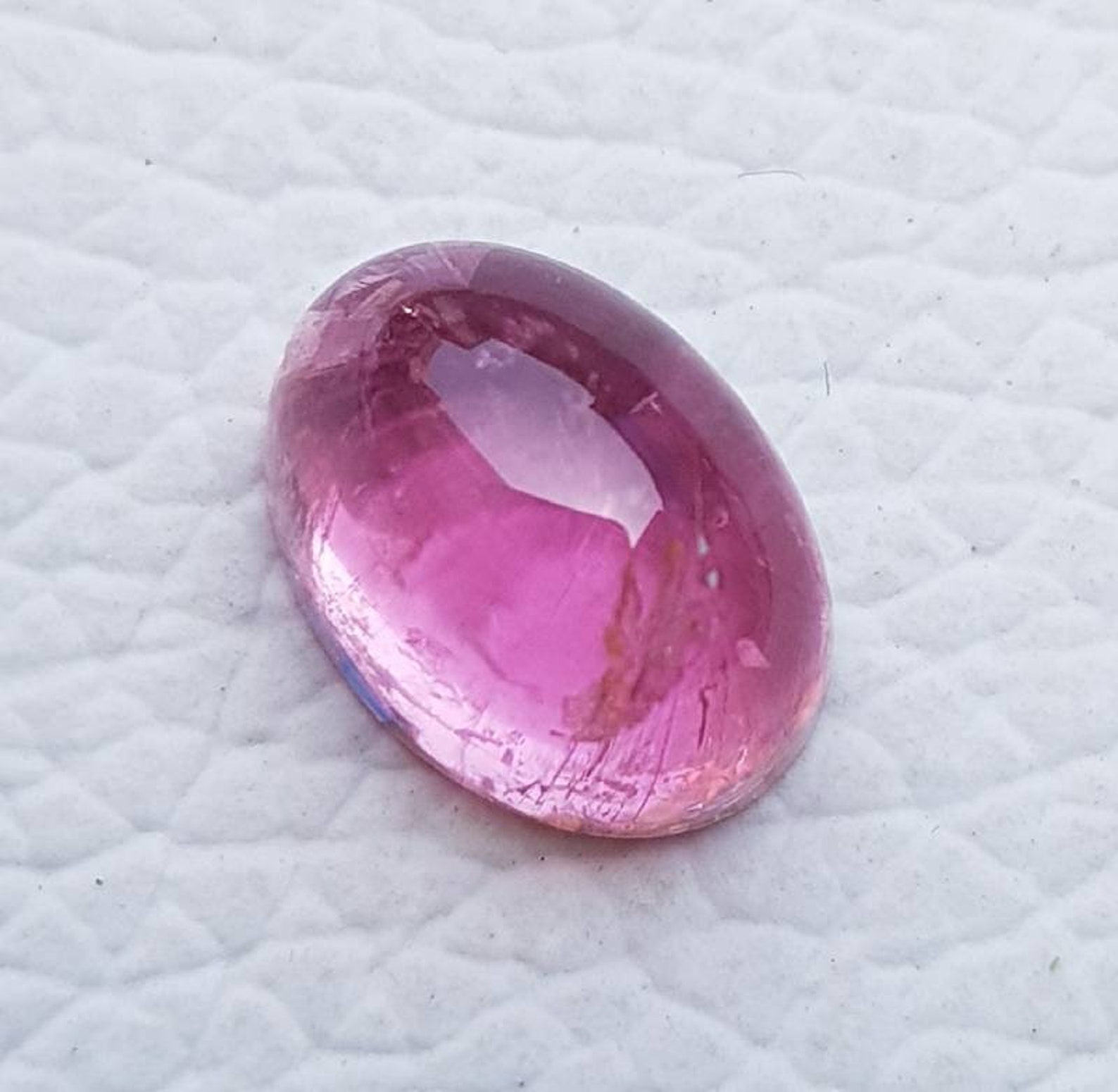 4.50ct. Pink Tourmaline Cabochon For Jewelry Setting Oval | Etsy